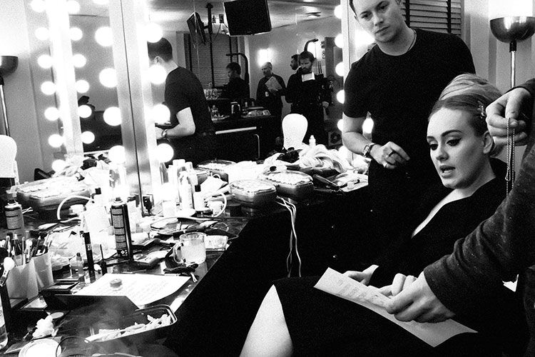 adele makeup artist