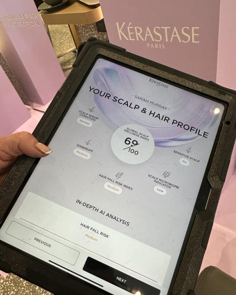 FQ Reviews the Kérastase K-Scan Scalp Hair Analysis | Fashion Quarterly