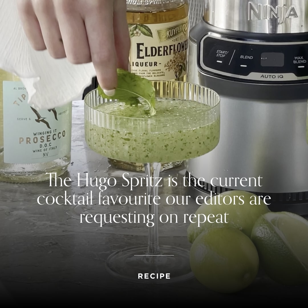 Fashion Quarterly | The Hugo Spritz is the current cocktail favourite ...