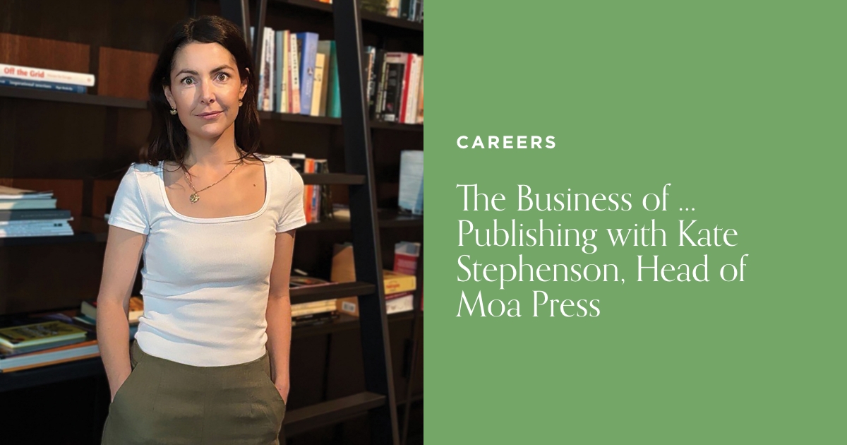 FQ | The Business of Publishing with Kate Stephenson of Moa Press