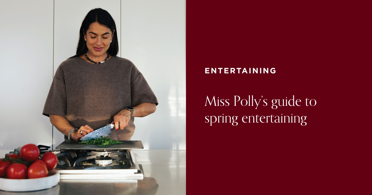 Fashion Quarterly | Miss Polly’s guide to spring entertaining