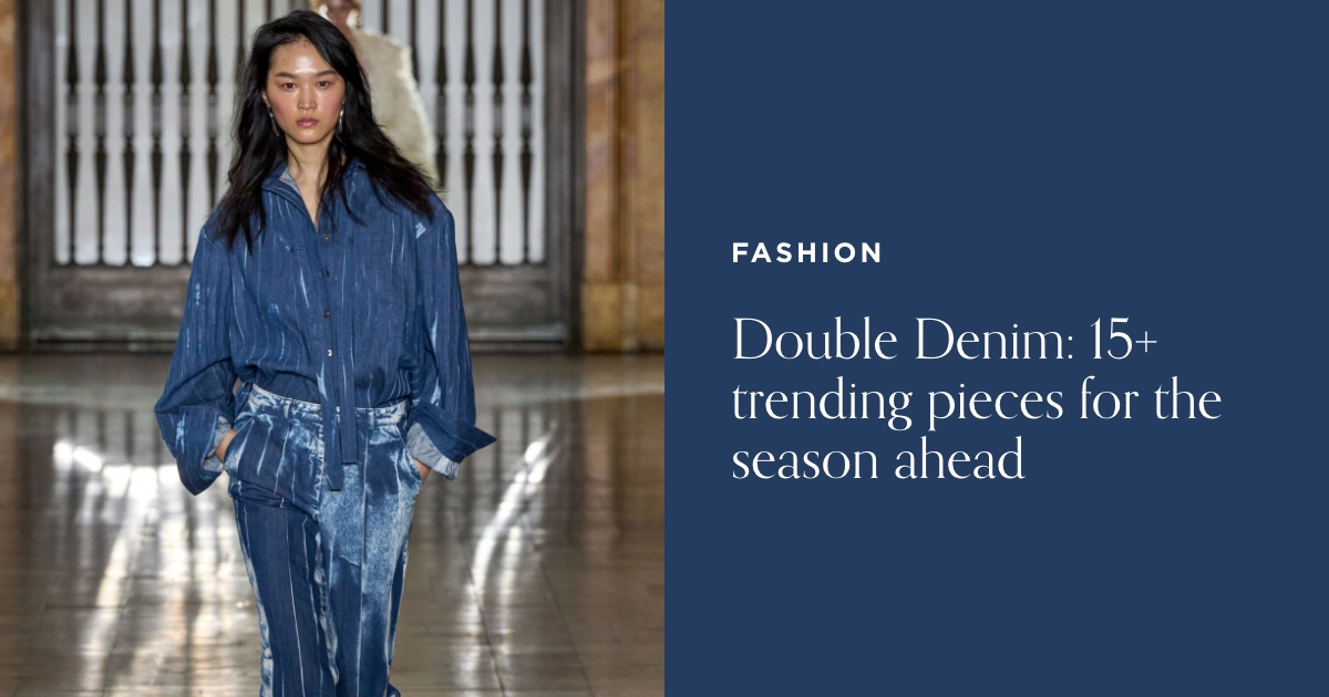 FQ | Double Denim: 15+ trending pieces for the season ahead