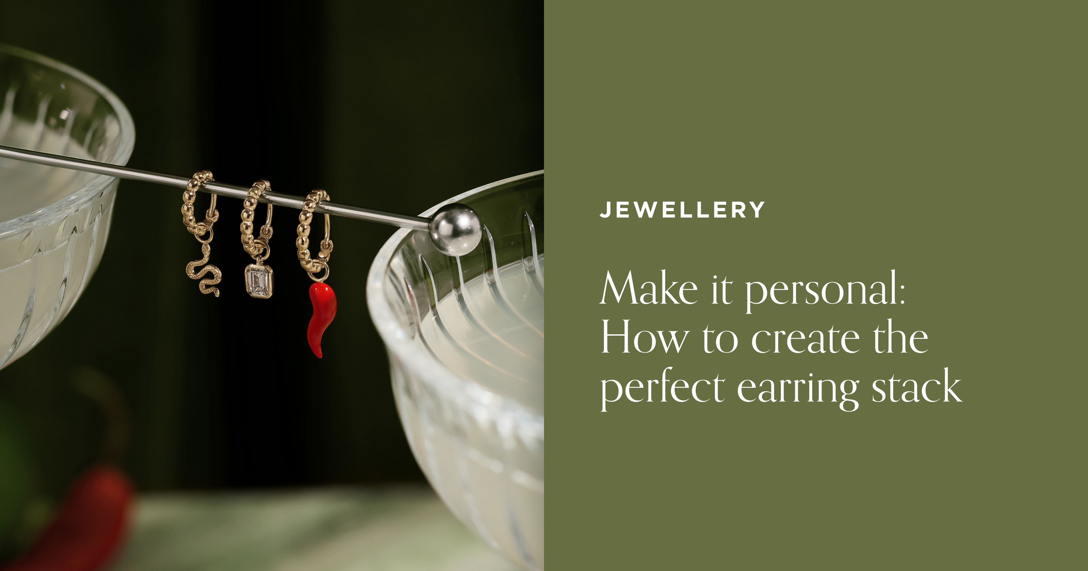 FQ | Make it personal: How to create the perfect earring stack with ...